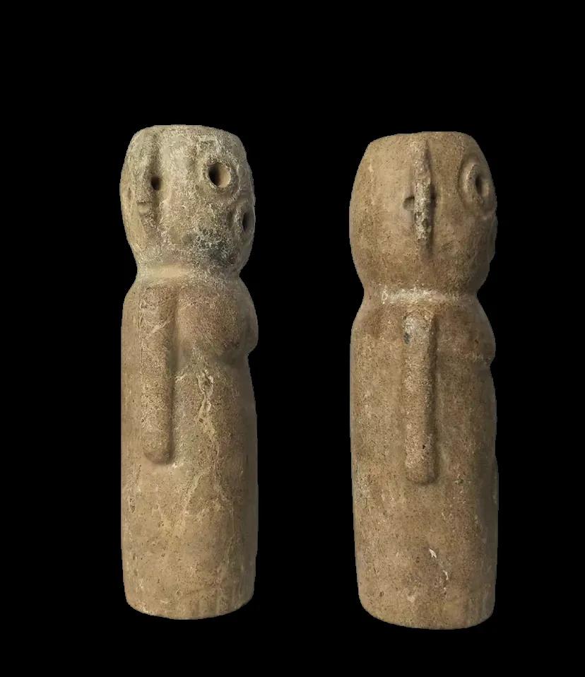 Weird Qijia Culture Jade Figure Figure - iNEWS