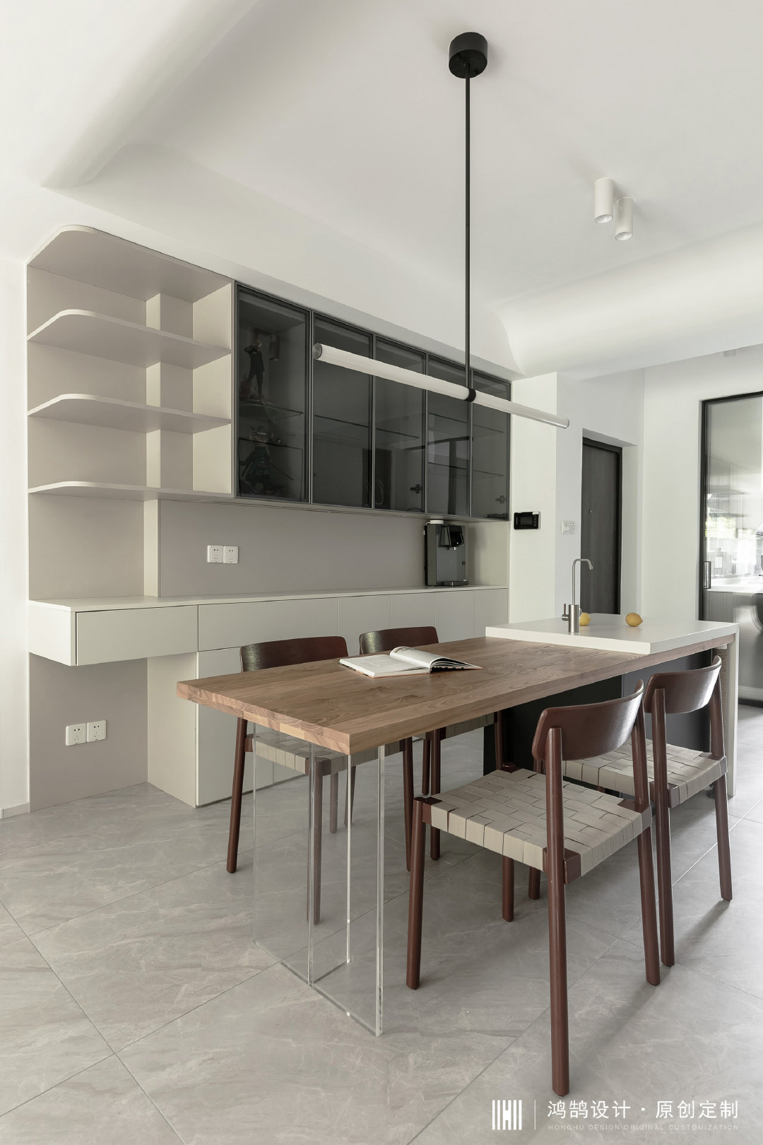 114㎡ Mix and match style of modern, Nanyang and light retro elements ...