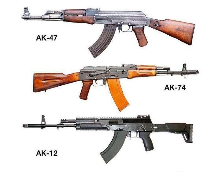 The Russian military uses AK-12, Ukraine uses AK-74, both of which are ...