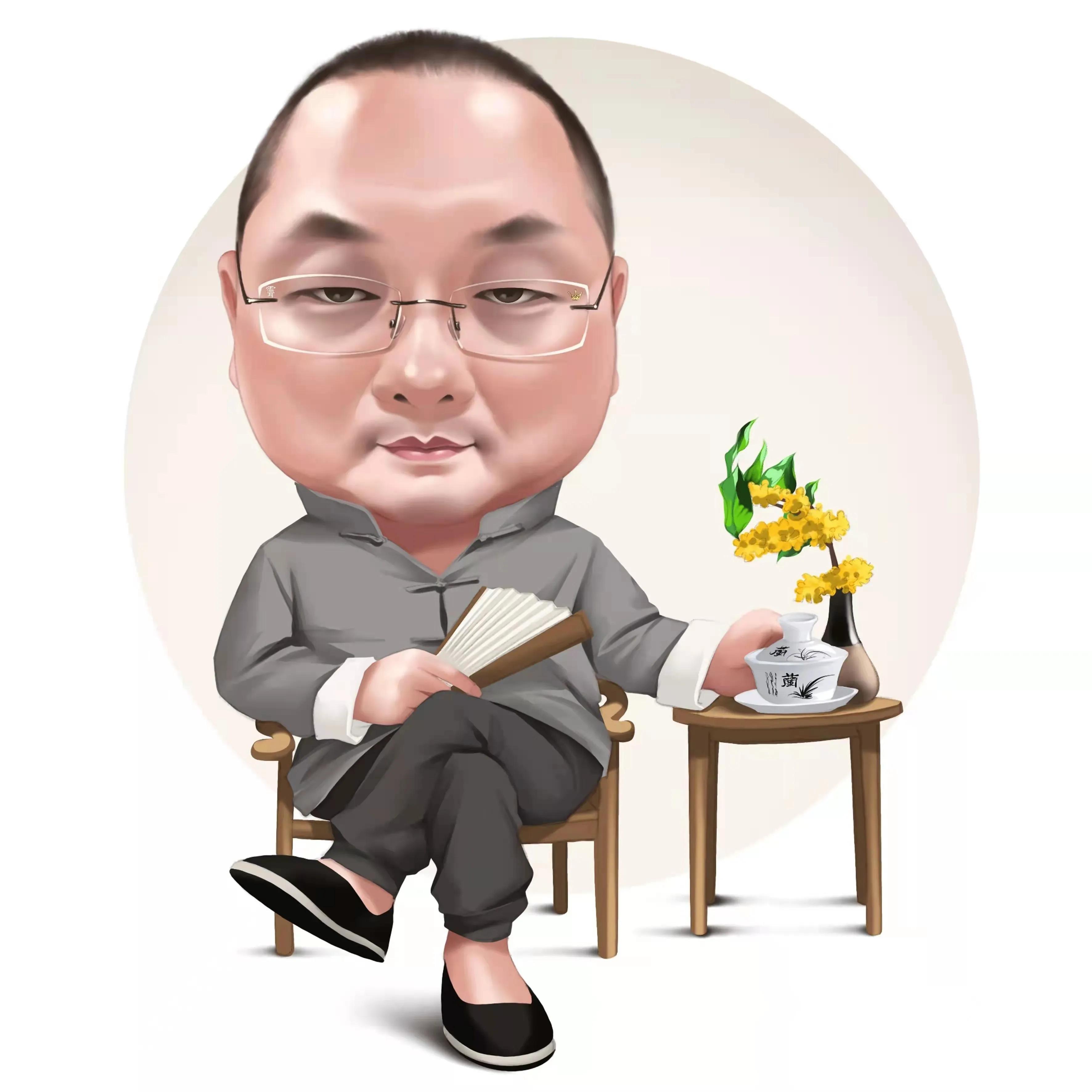 Change to a new avatar, hand-drawn comic avatar, vivid image, humorous ...