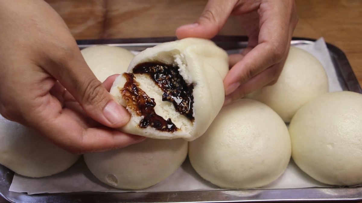 You can also make steamed buns by adding boiling water. The traditional ...