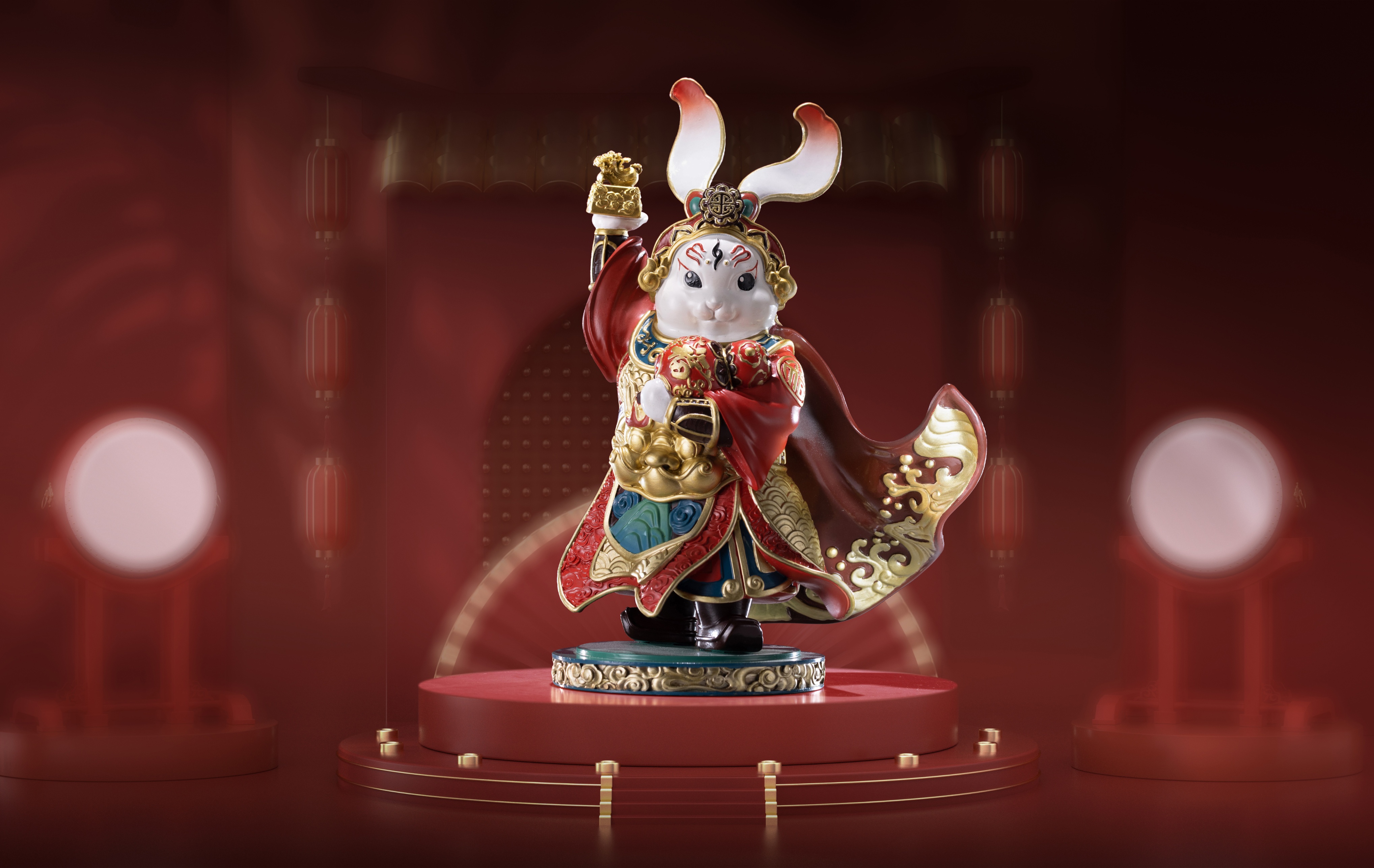 Dazhanhong "Rabbit"!CCTV's New Year's Eve anchor station was almost ...