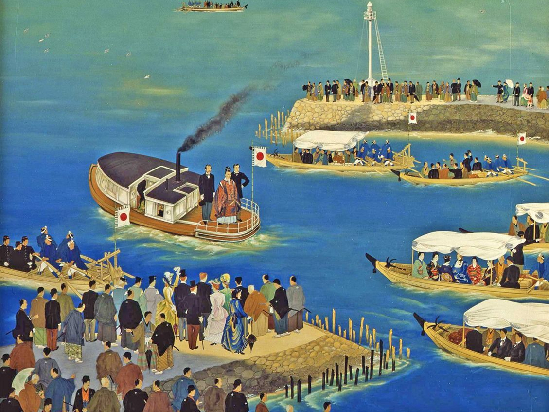 What was the social and political situation in Japan during the Perry ...