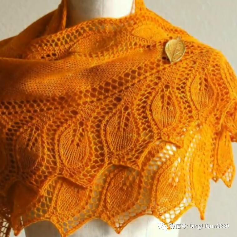 "Knitting Works" 20 warm fancy shawl pattern designs - iNEWS