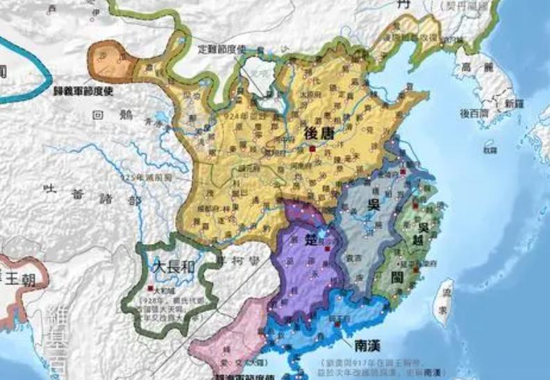 Analysis: Southern Chu (907-951) of regime change in ten of the Five ...