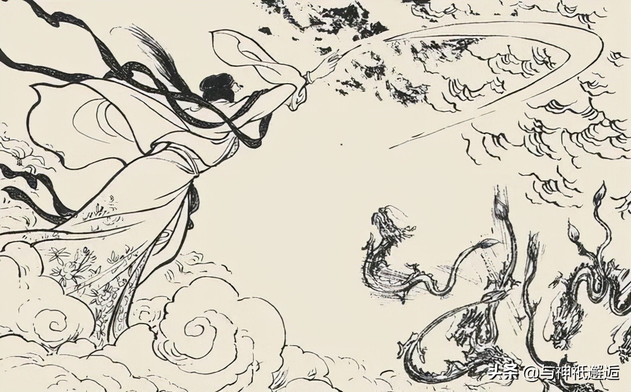 The end of evil dragons-those dragons that were beheaded by immortals ...