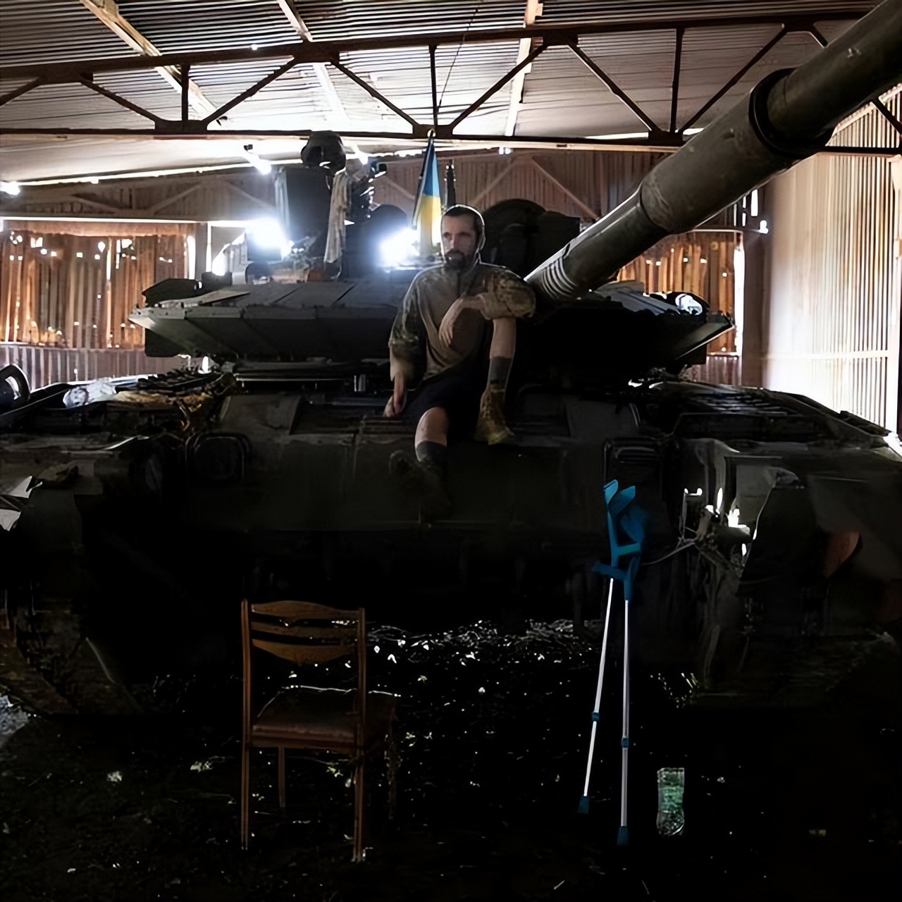 Captured from the Russian army, and fought with the 93rd Brigade for a ...