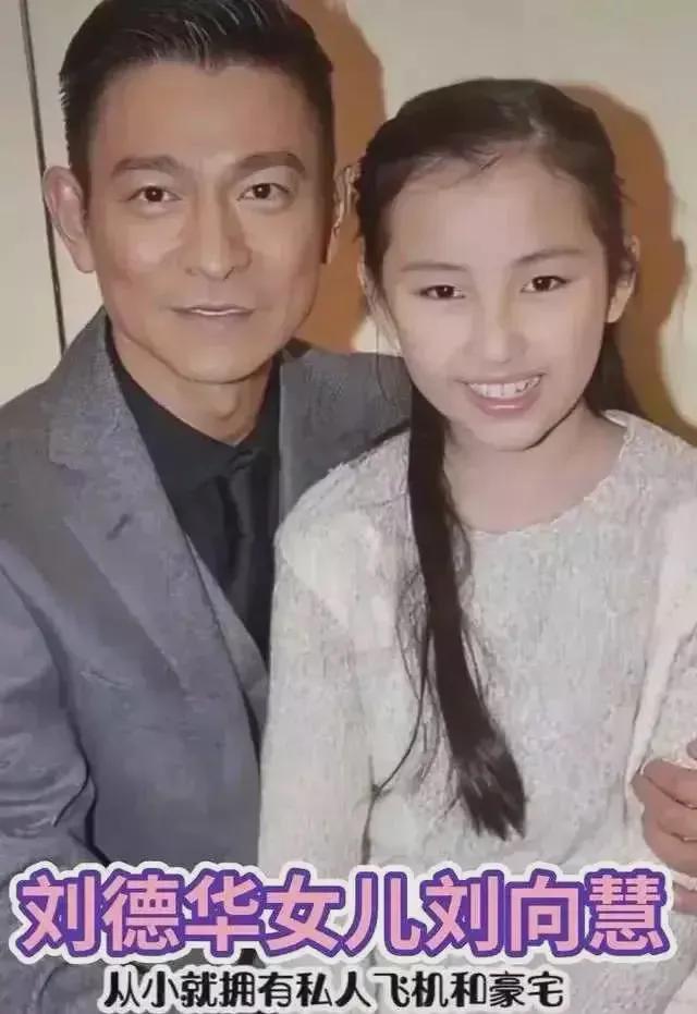 Andy Lau's daughter Liu Xianghui has grown up and inherited her father ...