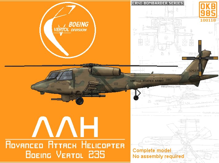 The competitor of "Apache", the Boeing Model 235 helicopter, may really ...