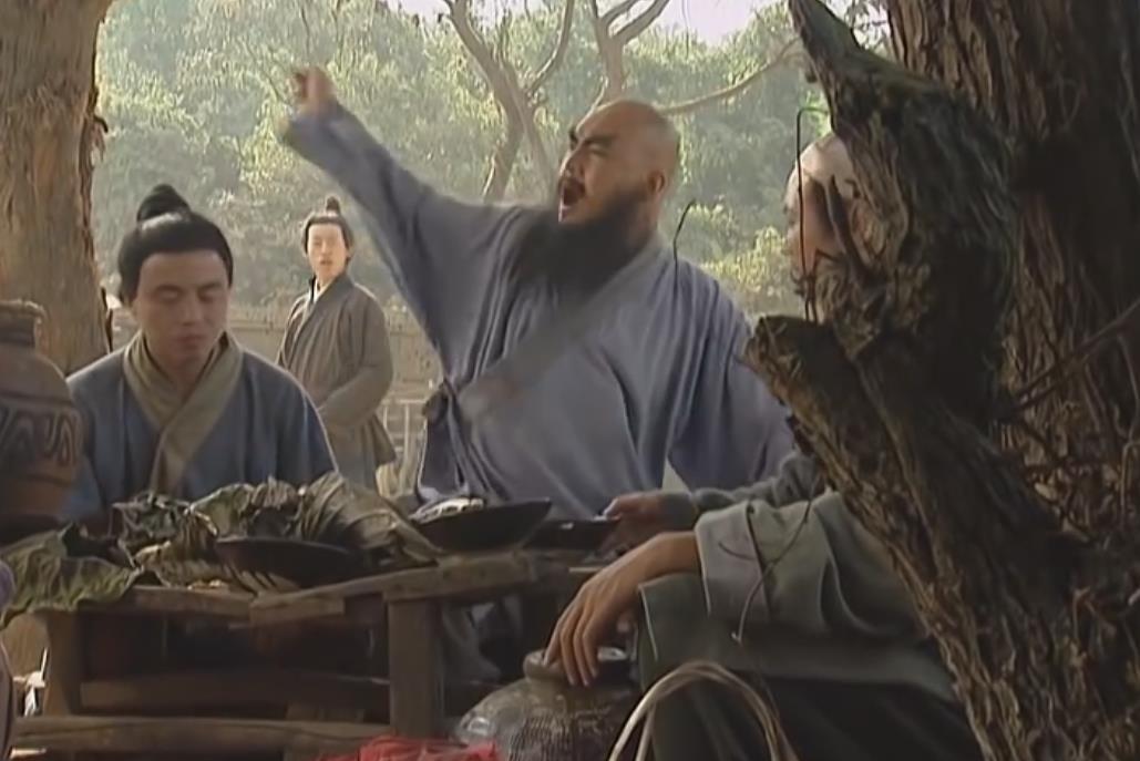 Each has its own advantages and disadvantages: Lu Zhishen, wielding a ...