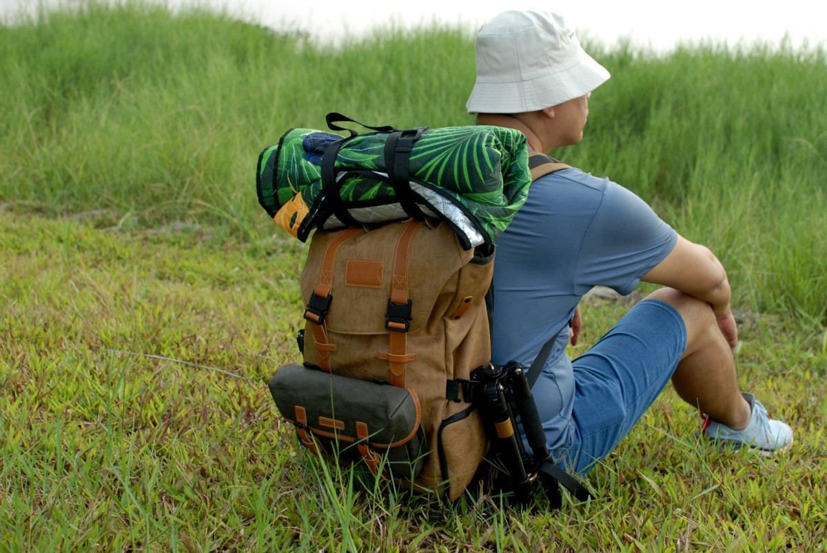 Luofei × Qingyou all over the field combined camping backpack: camping ...