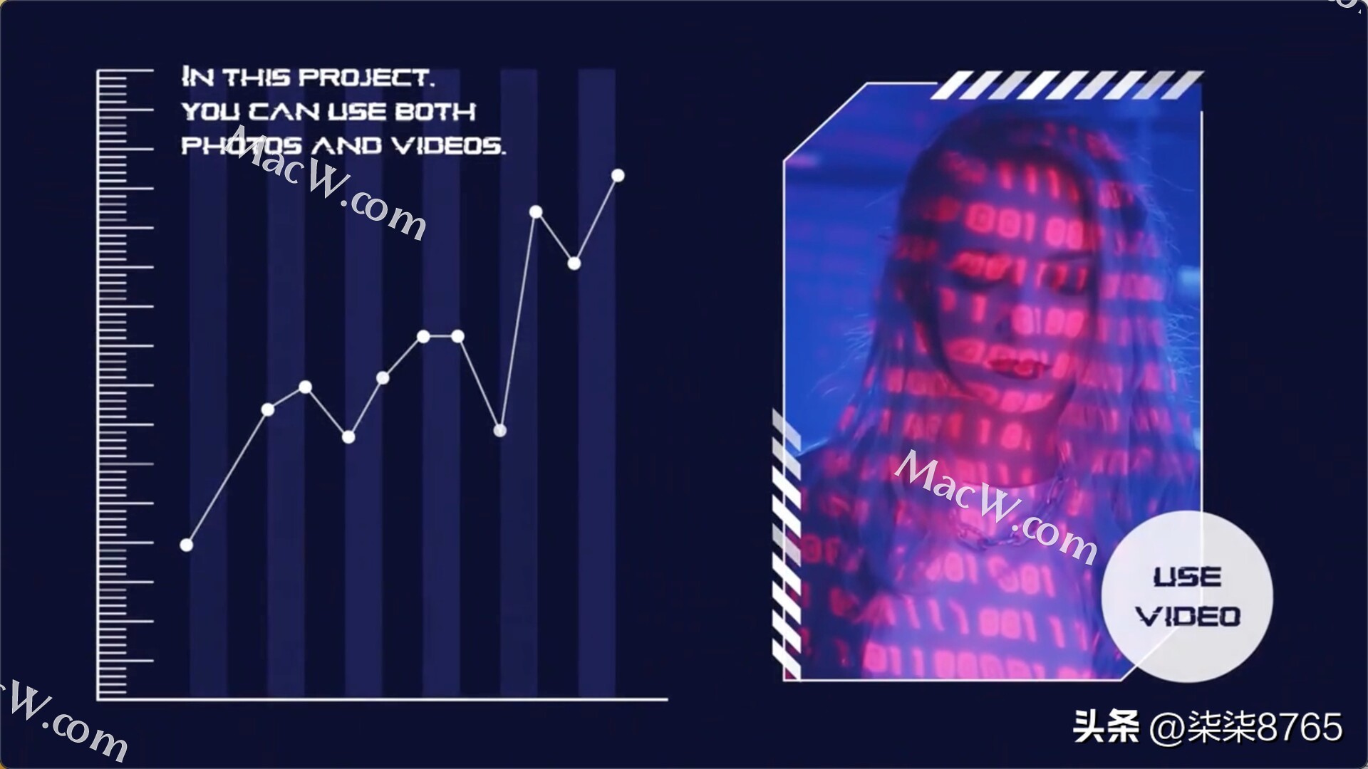 FCPX plug-in-technical border video packaging introduction Glitch ...