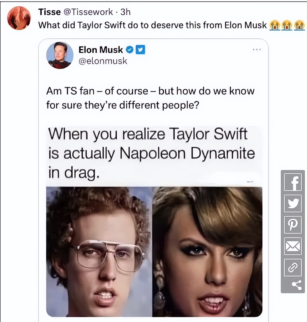 Musk vs. Taylor Swift: Don't let looks determine a musician's worth ...