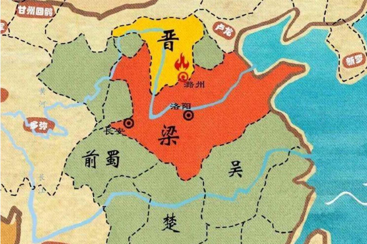 In the 72-year development history of the Five Dynasties and Ten ...