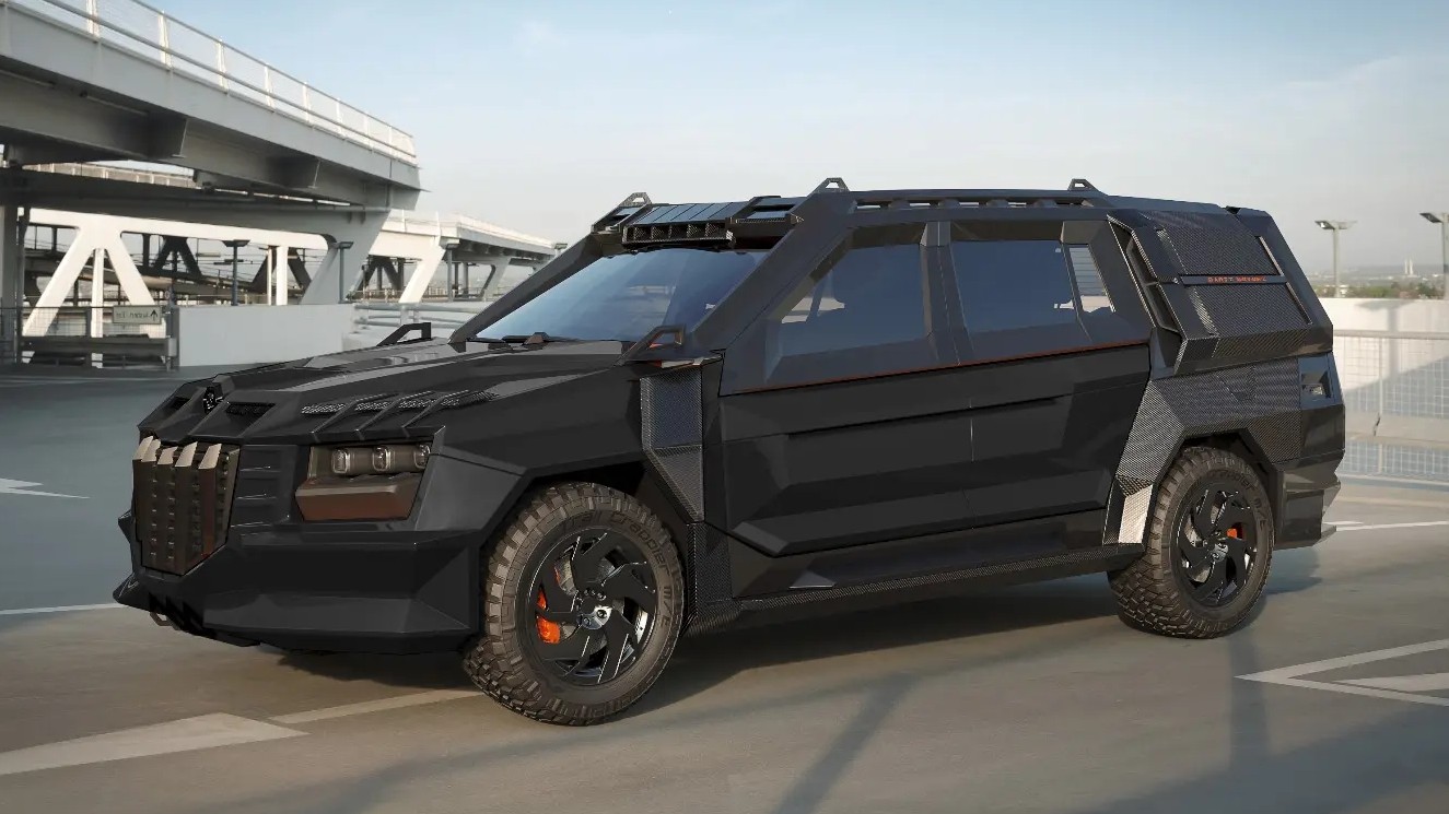 Dartz Royal Cypher: Armored electric SUV from Latvia, or launched in ...
