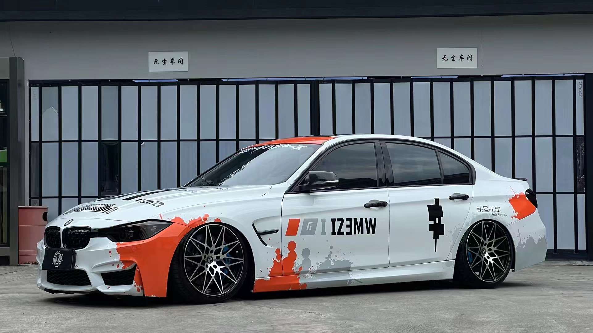 #Doomsday Graffiti#BMW 3 Series Modified AIRBFT Pneumatic Shock ...