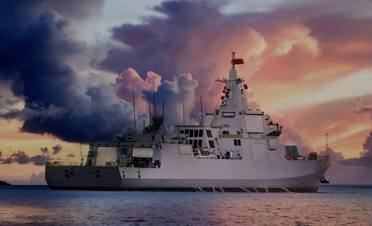 The return of Russia's 26,000-ton nuclear warship, the 055 world's ...