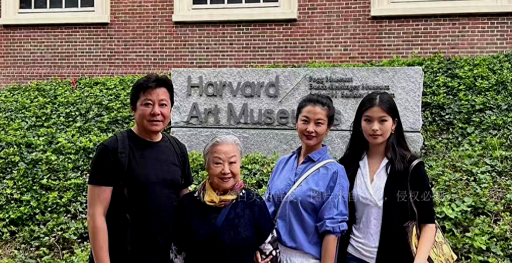 Actor Sun Sihan settled in the United States. Three generations of his ...