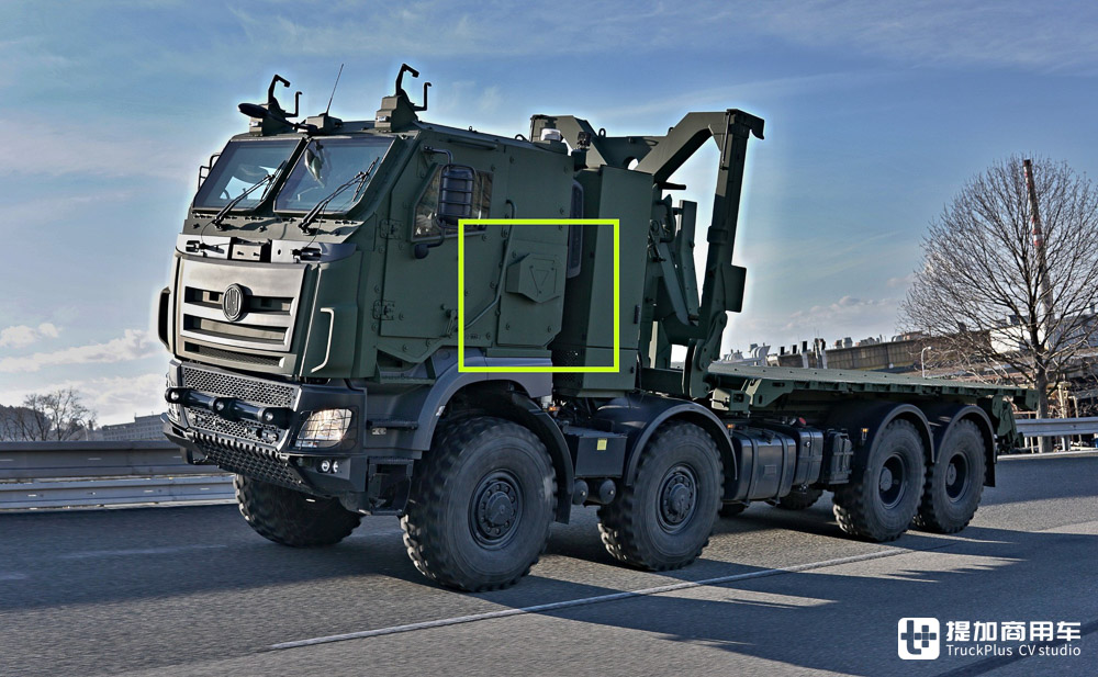 8x8 drive with armored bulletproof cab, Tatra Phoenix Phoenix military ...