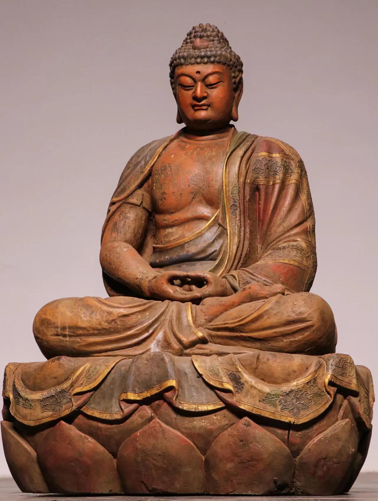 One Buddha and Two Disciples: Buddha Shakyamuni and Venerable Ananda ...