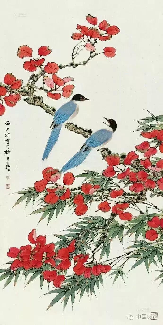 Tian Shiguang, a master of traditional Chinese painting, flower and ...