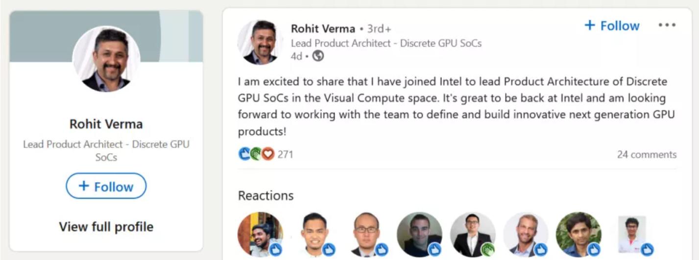 Veteran Returns: AMD's Chief Discrete GPU Architect Jumps Back to Intel ...