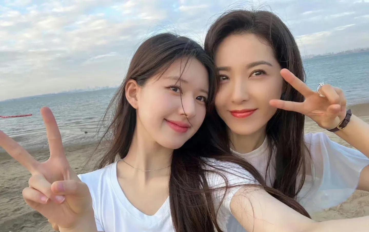 Zeng Li posted a photo of the Sang family, full of happiness and ...