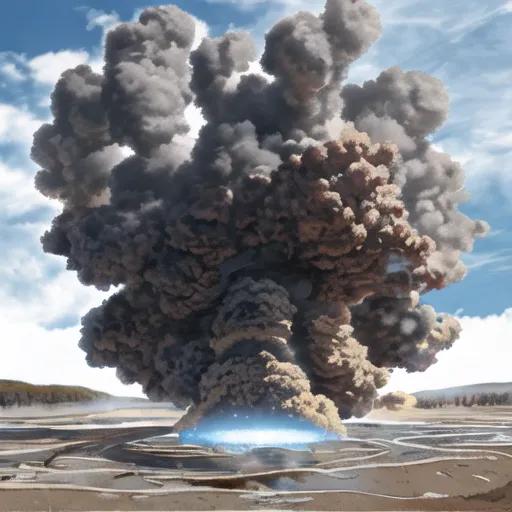 If a nuclear bomb is used to attack the Yellowstone Park volcano in the ...