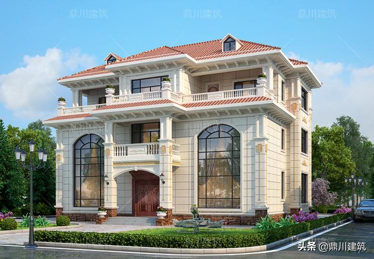 6 sets of small villas with full sense of design, decent style, home ...