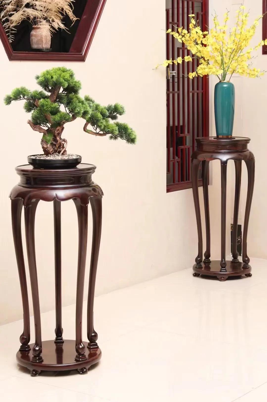 Suanzhi Ming-style five-legged incense table with pedestal - iNEWS