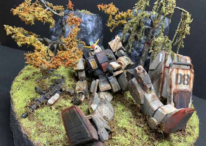 Real Firecracker Battle Damage Strike, Land Battle Gunpla - iMedia