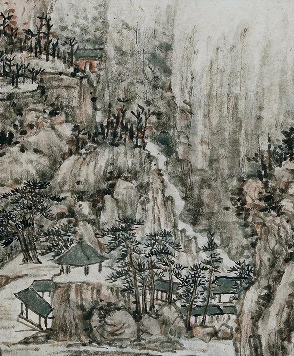 Shifu temperament mixed with bookish air, Fang Shishu painted "Autumn ...