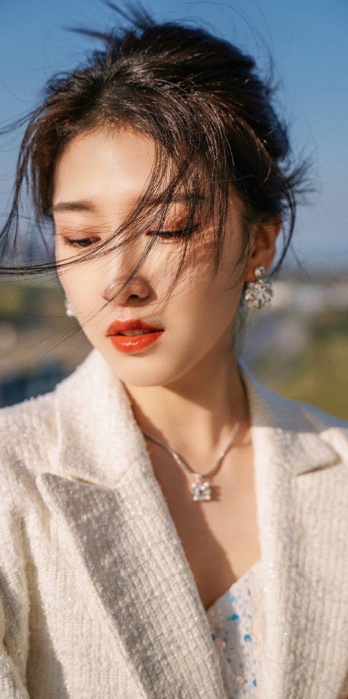 Du Yuchen, the fresh and elegant goddess fan, the white moonlight in ...