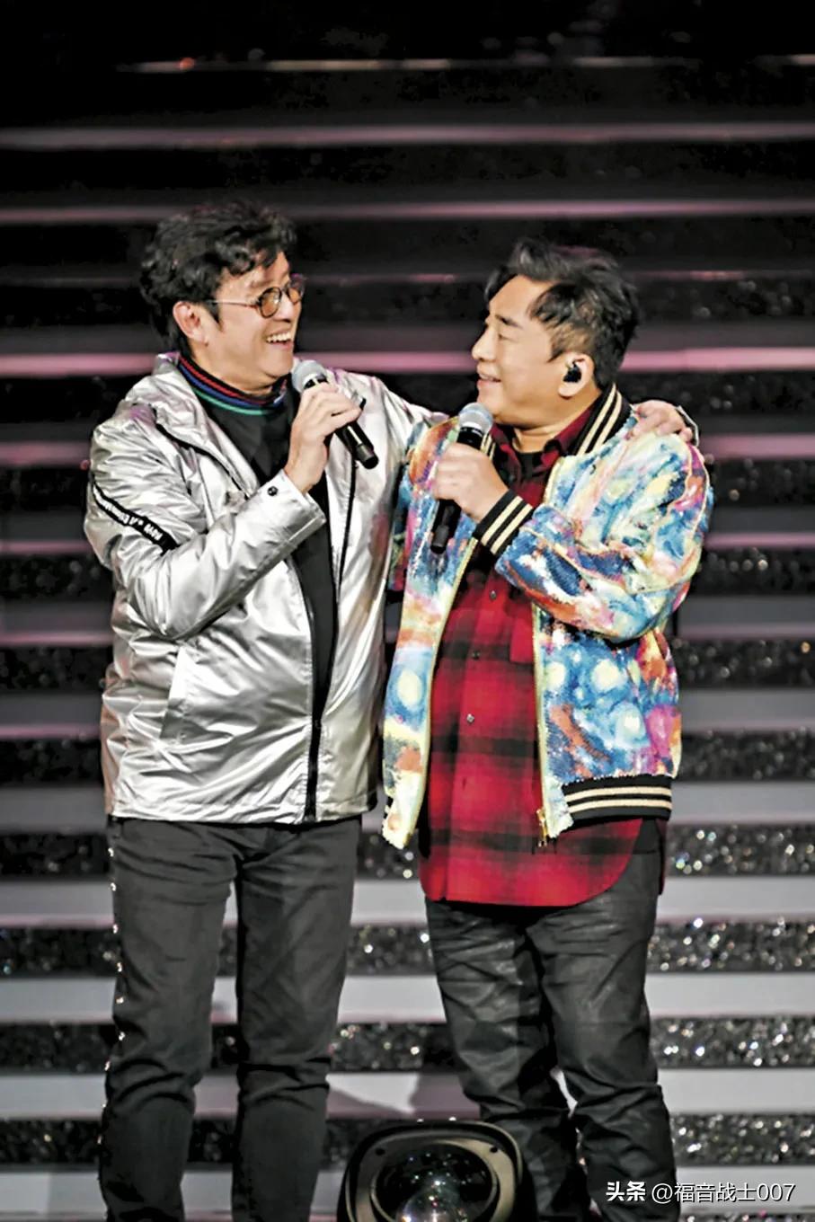 As a guest at Lu Fang's concert, Alan Tam proposed to cooperate in the ...