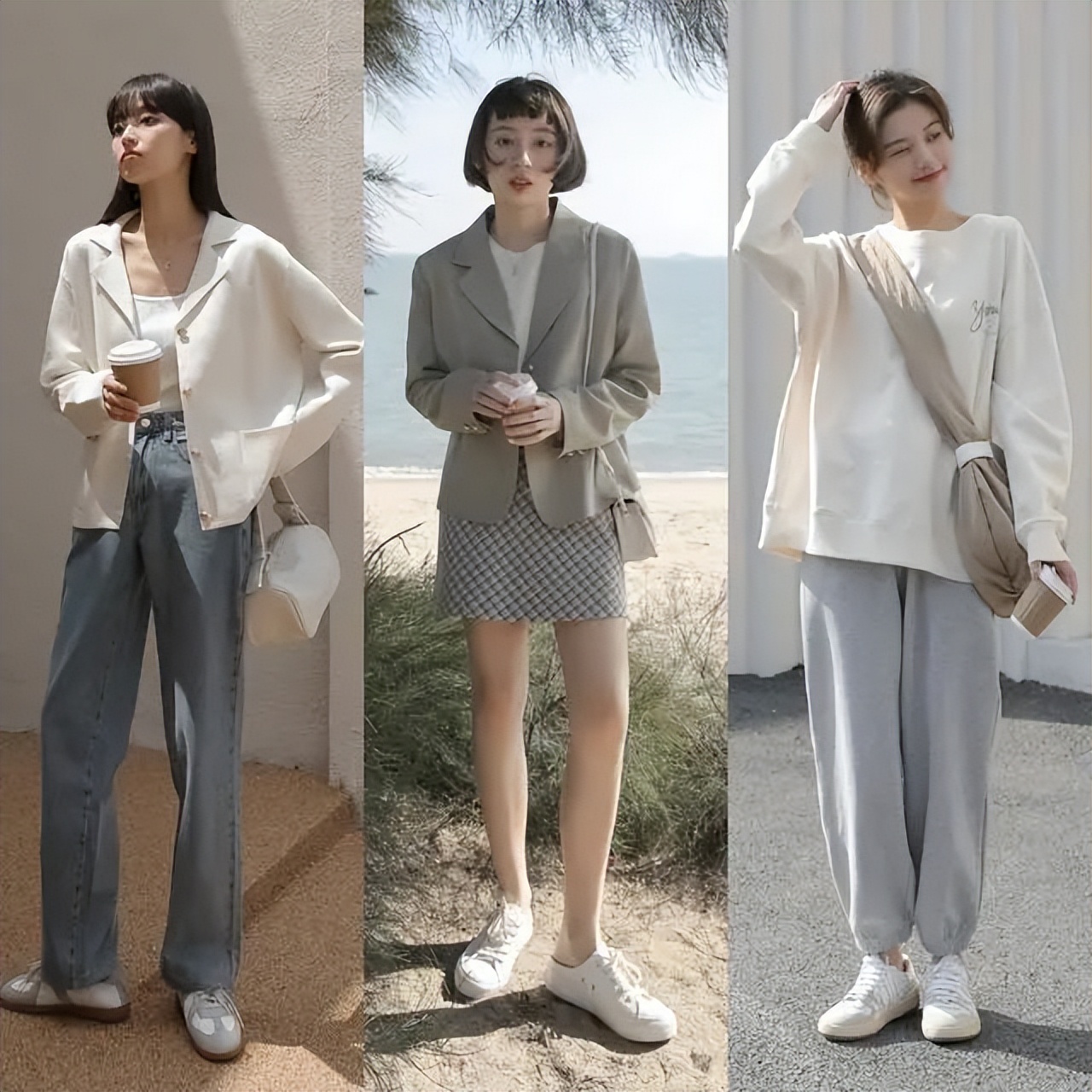 I love to wear "lady style" in autumn. It can be gentle and ...