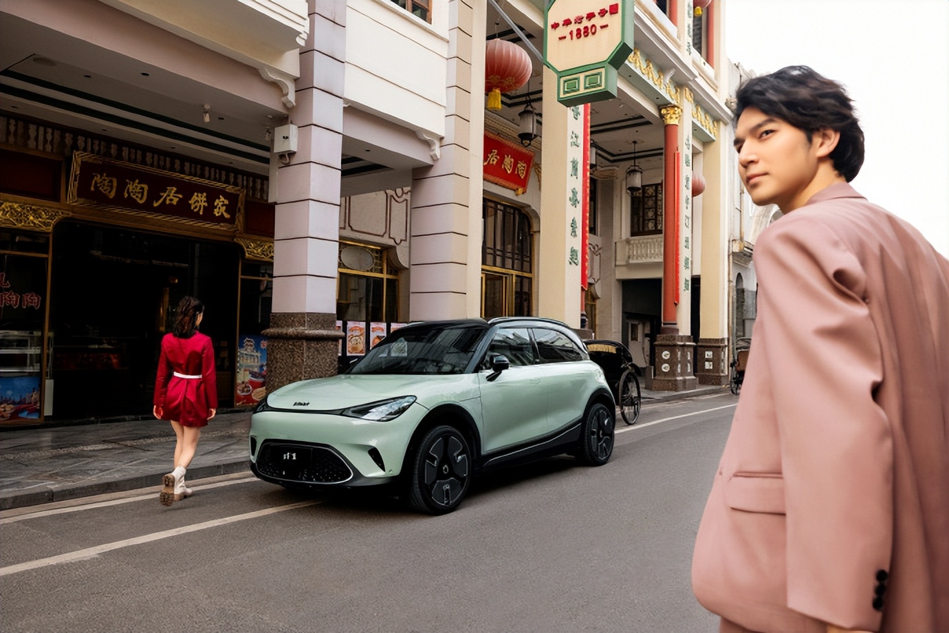 The shot is the ceiling, Mercedes-Benz, smart Elf#1 won two ...