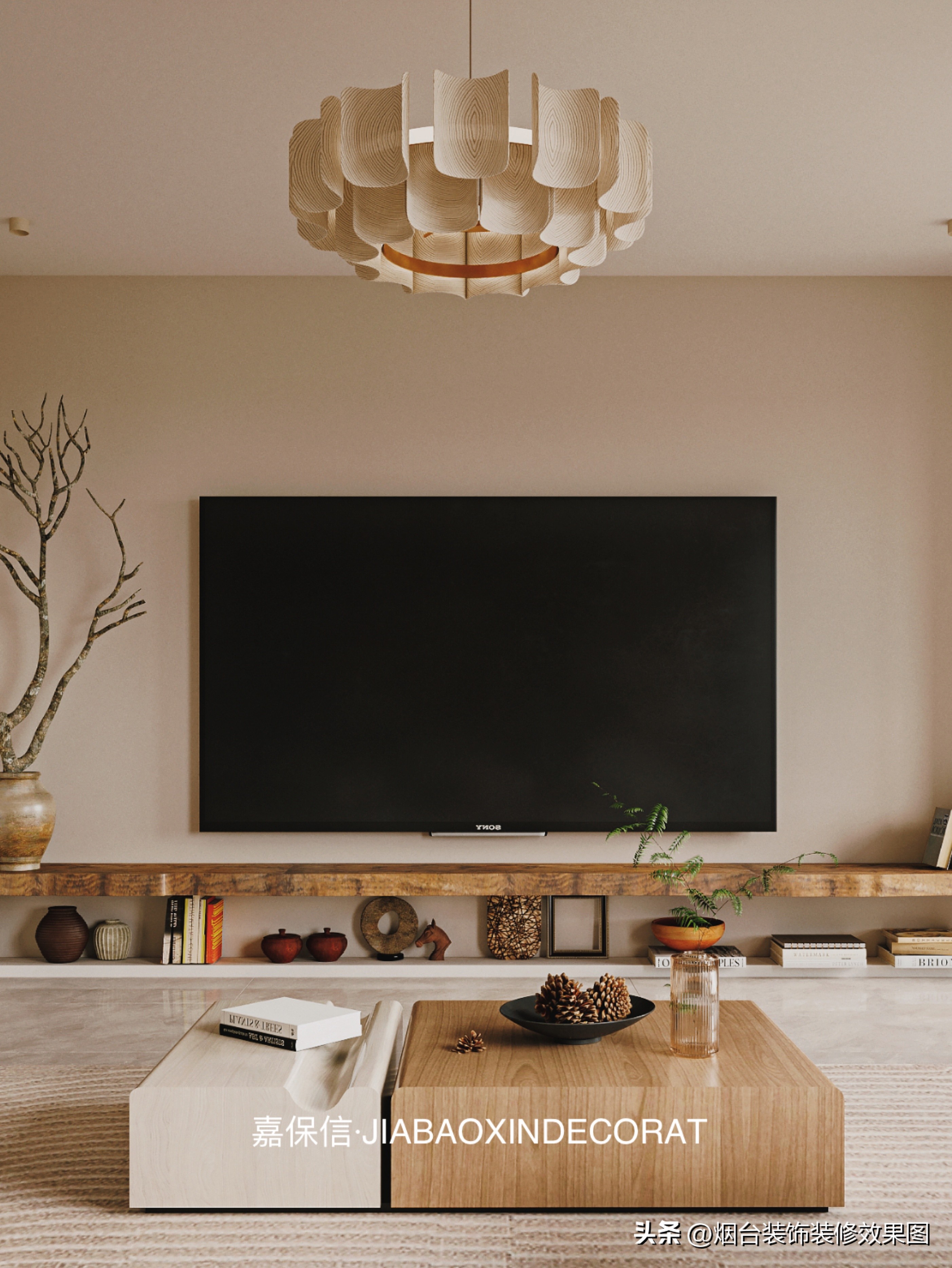 "Cuihushanxiao" 158 square meters of modern decoration, elegant and ...