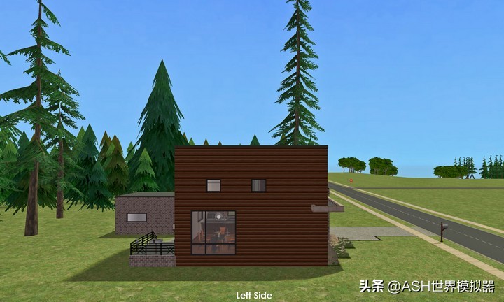 The Sims 2. 3rd Party Custom Blueprints x 1 (NO.CC + CCs) Modern ...
