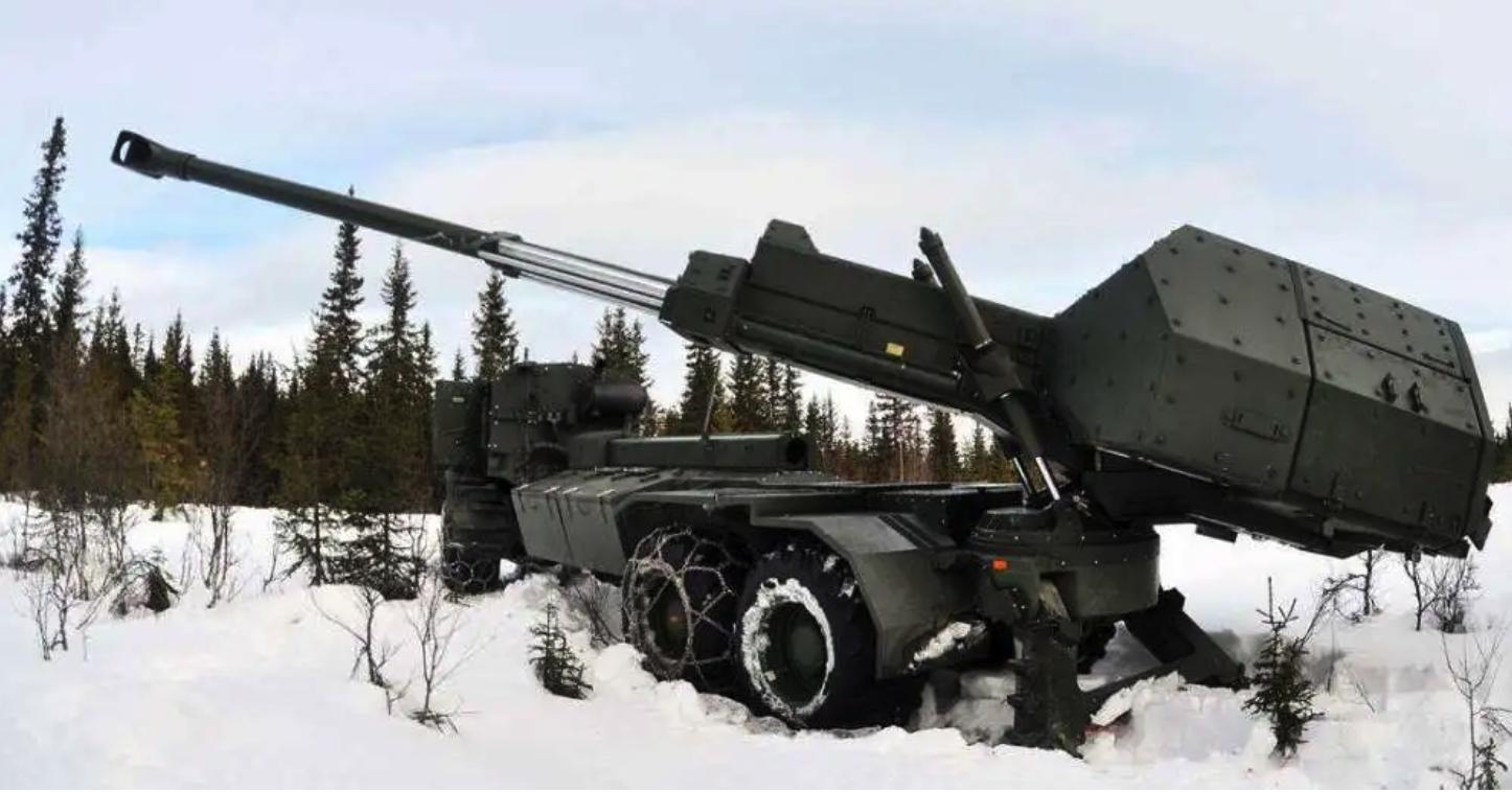 The king of the artillery family - the Swedish "Archer" self-propelled ...