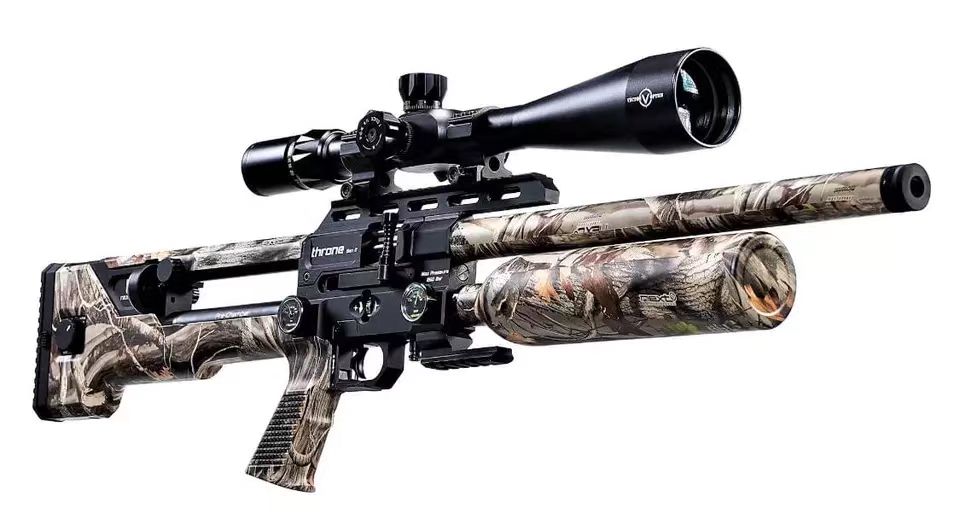 The muzzle velocity is 310 meters per second, and the barrel of ...