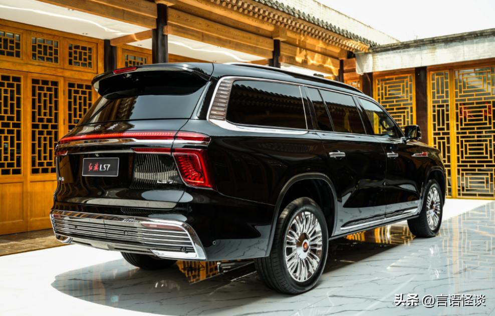 The first domestic million-dollar luxury SUV-Hongqi LS7, the object BYD "looks up to" really ...