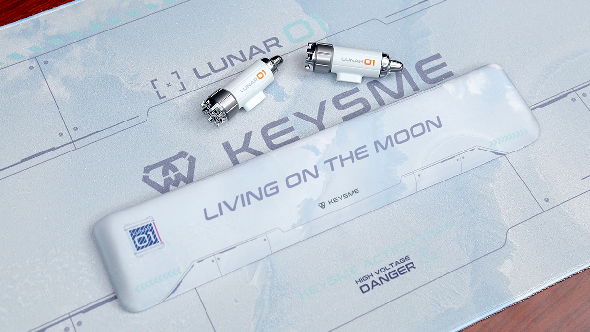 KeysMe Lunar 01 three-mode wireless mechanical keyboard review: cool ...