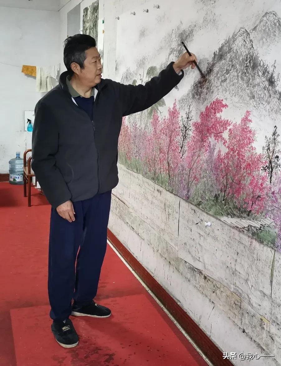 Painter Liu Qi: After three years of sharpening a sword, Nanyang's ...