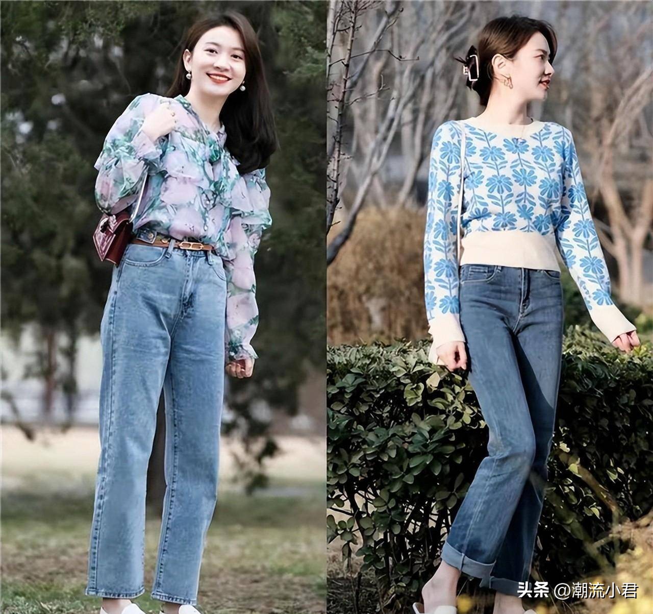 This is the correct way to open the jeans in early summer. It will look ...