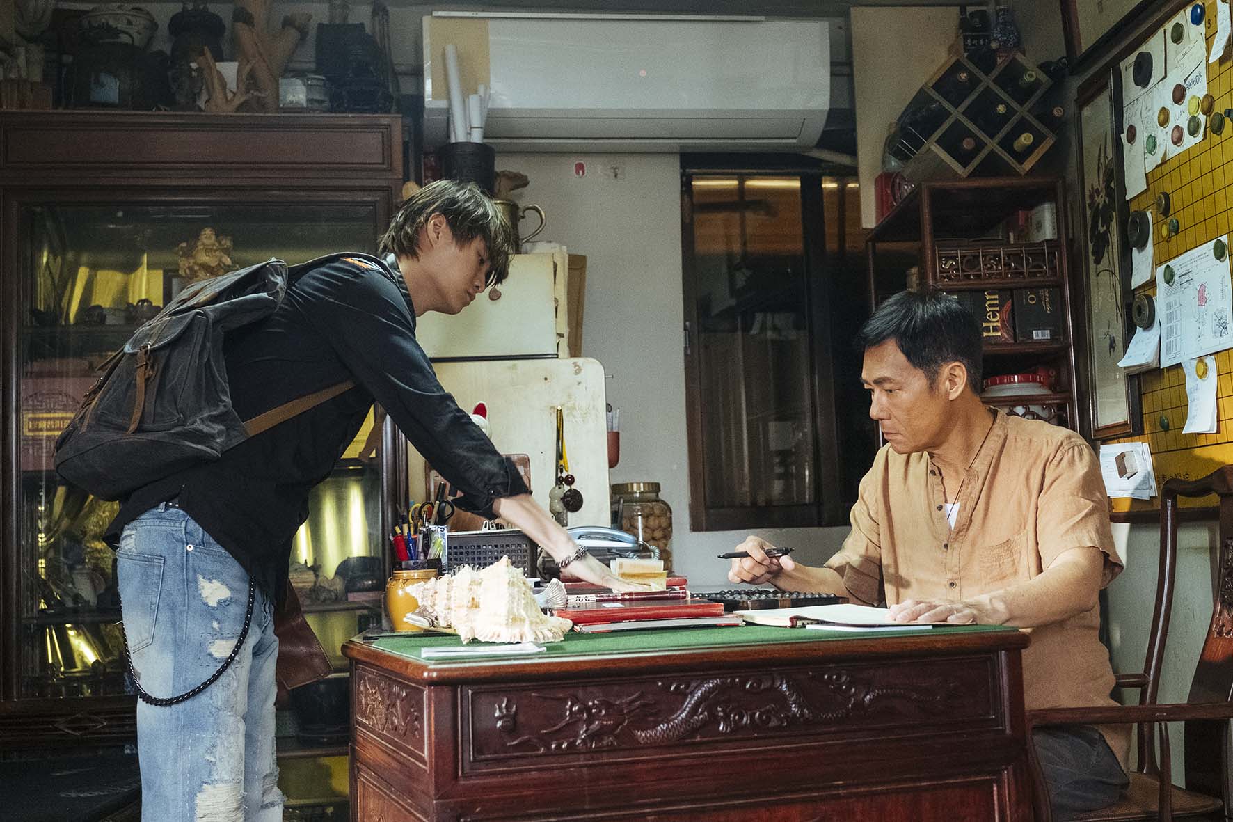 Zhang Zhaohui and Hu Hongjun play father and son in a big quarrel - iMedia