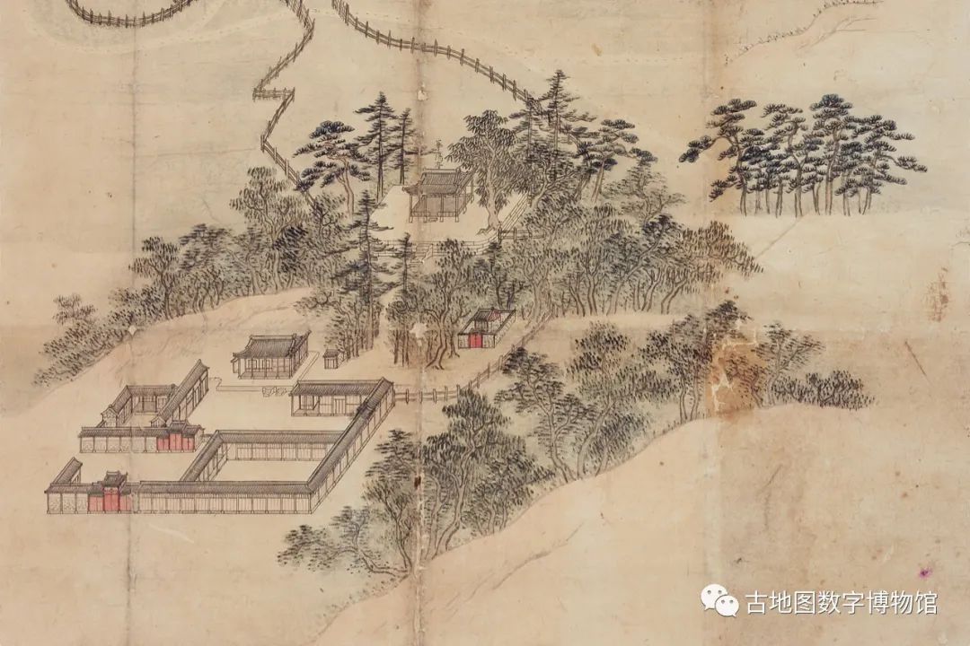 [Rare map] Joseon Dynasty [Full map of the racecourse outside ...