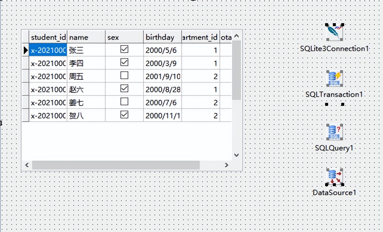 「11.Lazarus資料庫編程」4.Lazarus和SQLite3 - 資訊咖