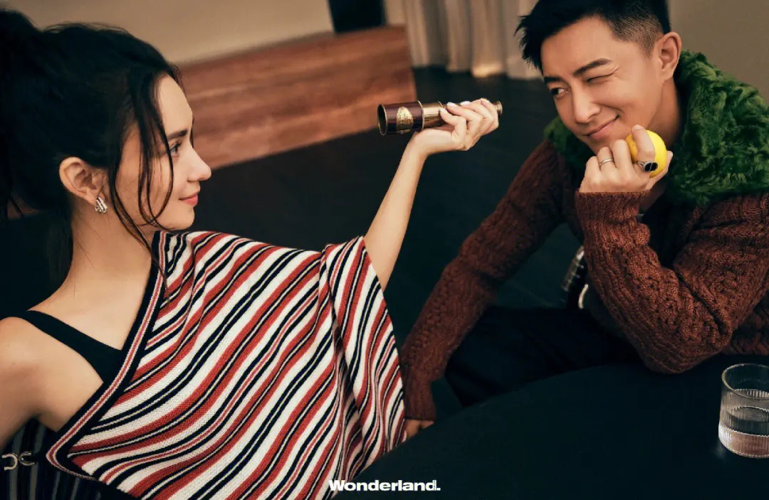 Han Geng and Lu Jingshan traveled together, dressed in simple fashion ...