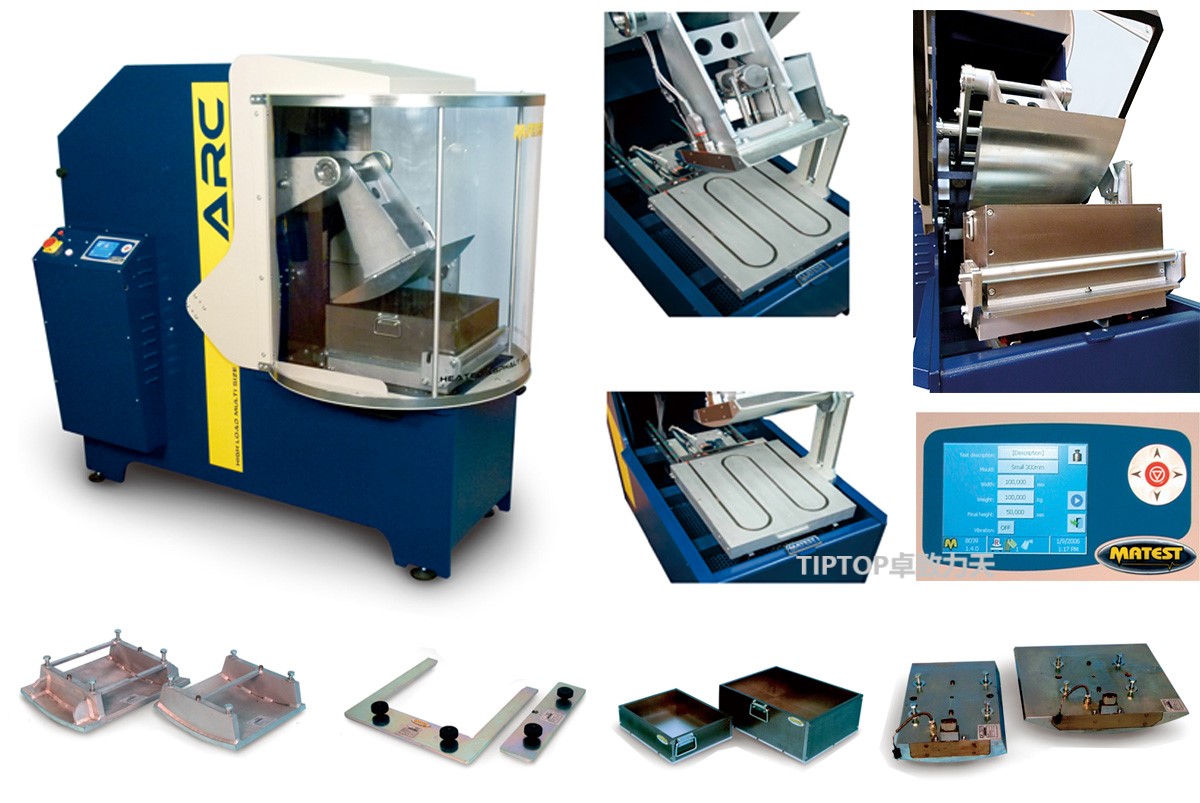 Italian Matest multi-sample size asphalt mixture wheel vibratory ...