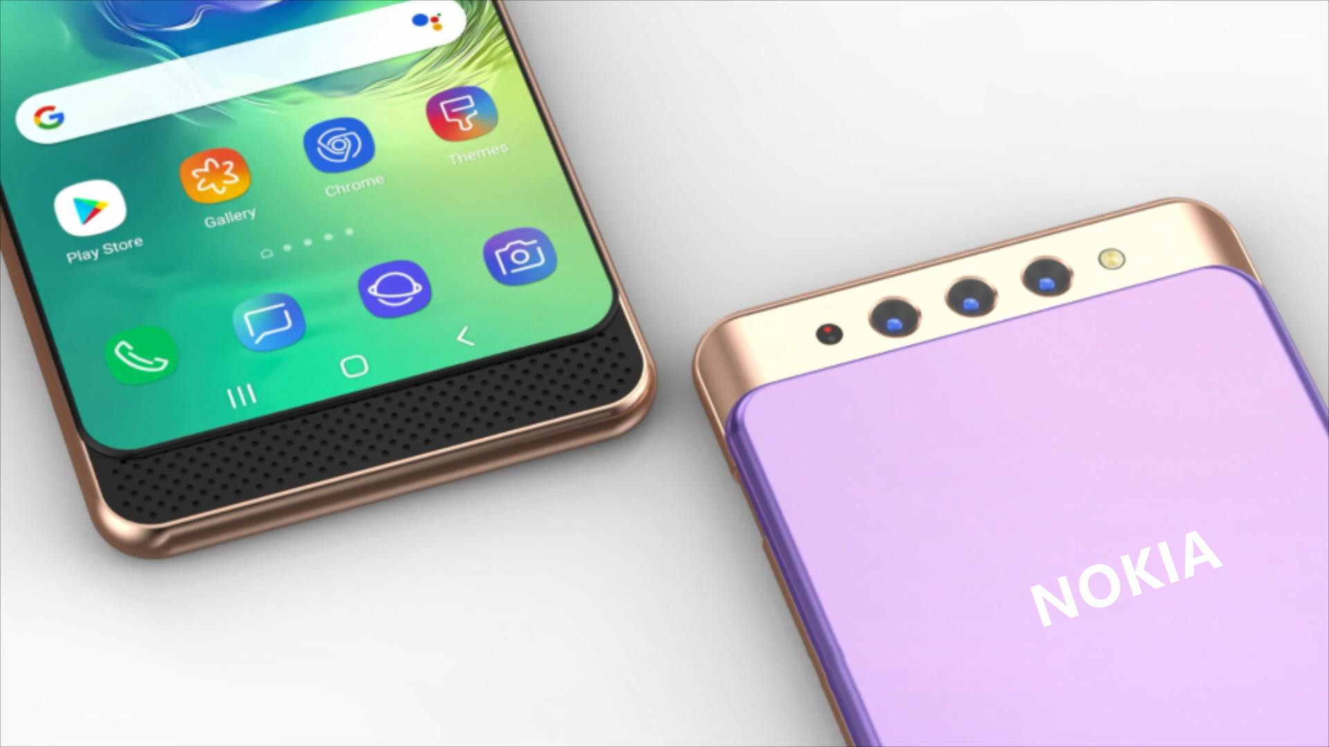 Nokia's new N90 rendering: 6 front and rear cameras + Bose audio ...